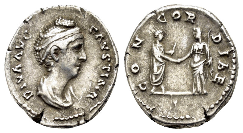 biddr - Biga Numismatics, Online Auction 34, lot 215. DIVA FAUSTINA I ...