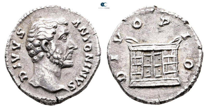 biddr - Savoca Coins, Blue | 245th Weekly Blue Auction, lot 529. Divus Antoninus Pius AD 161 ...