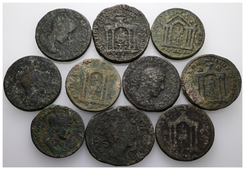 biddr - DEMOS, Auction 43, lot 1901. 10 Pieces Ancient ROMAN PROVINCIAL ...