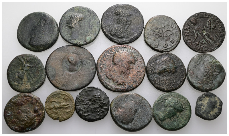 biddr - DEMOS, Auction 43, lot 1906. 16 Pieces Ancient ROMAN PROVINCIAL ...