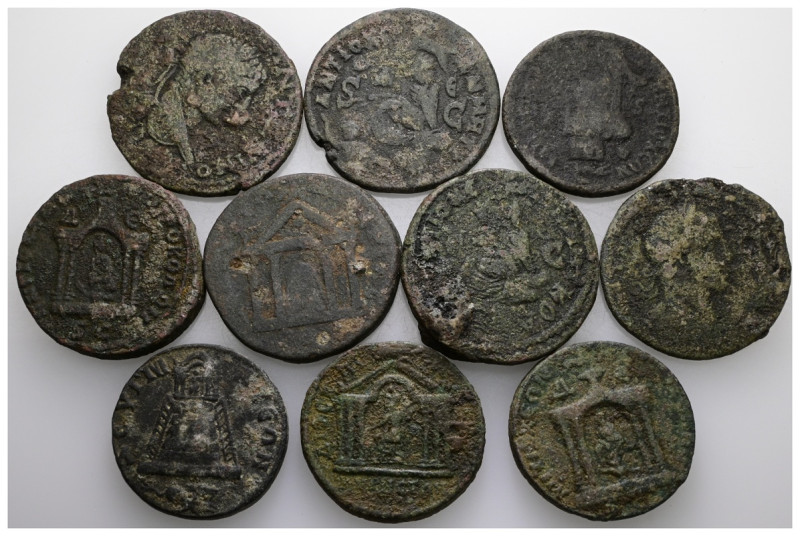biddr - DEMOS, Auction 43, lot 1922. 10 Pieces Ancient ROMAN PROVINCIAL ...