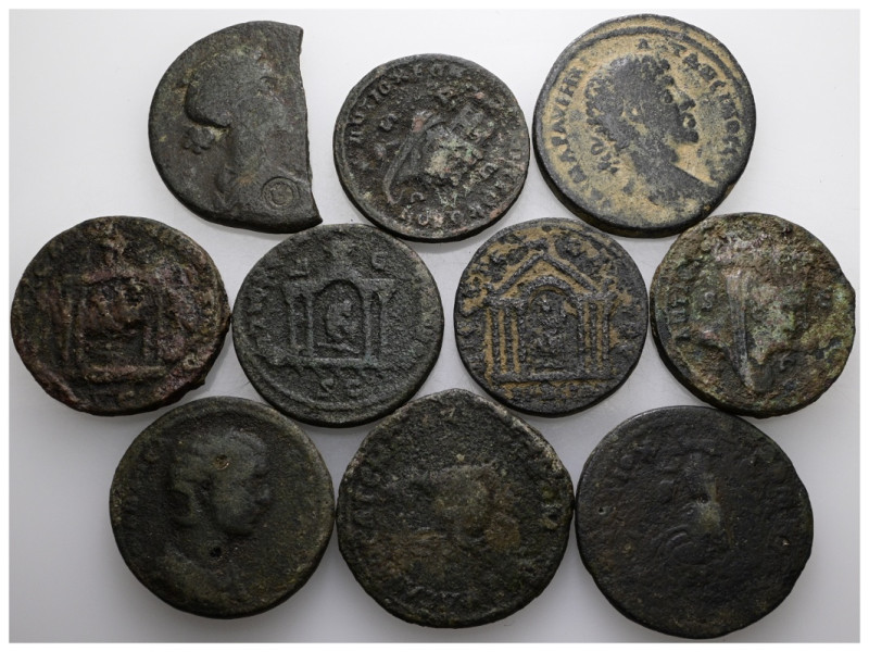 biddr - DEMOS, Auction 43, lot 1923. 10 Pieces Ancient ROMAN PROVINCIAL ...