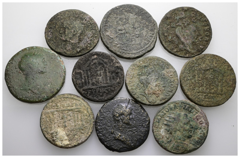 biddr - DEMOS, Auction 43, lot 1924. 10 Pieces Ancient ROMAN PROVINCIAL ...
