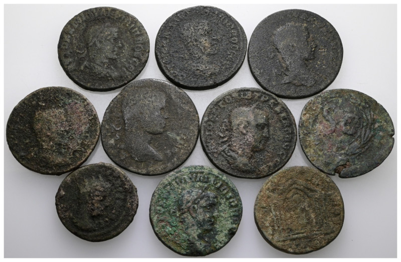 biddr - DEMOS, Auction 43, lot 1927. 10 Pieces Ancient ROMAN PROVINCIAL ...