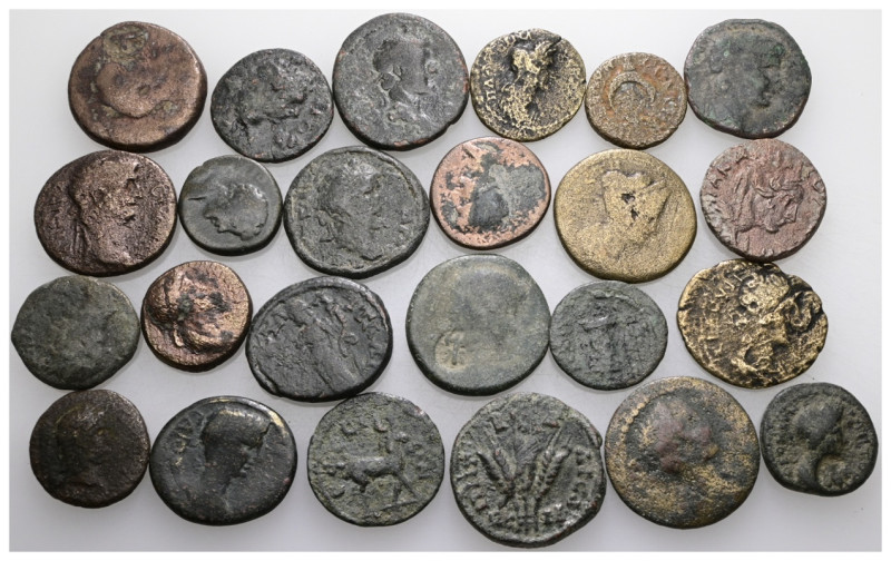 biddr - DEMOS, Auction 43, lot 1935. 24 Pieces Ancient ROMAN PROVINCIAL ...