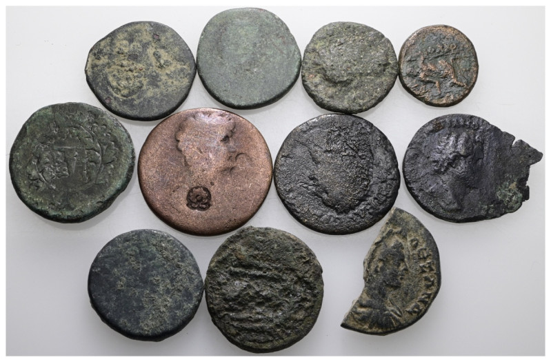 biddr - DEMOS, Auction 43, lot 1945. 10 Pieces Ancient ROMAN PROVINCIAL ...
