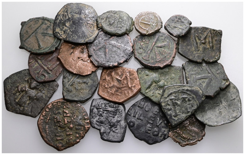 biddr - DEMOS, Auction 43, lot 2097. 20 Pieces Ancient BYZANTINE Coin ...