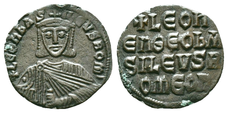 biddr - Pandora Numismatics, Auction 14, lot 699. Byzantine Leo VI Ae ...