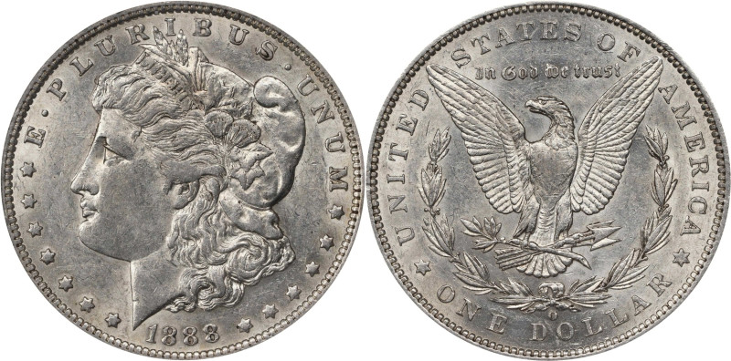 biddr - Stack's Bowers Galleries, February 2025 Showcase Auction, lot 1143. 1888-O Morgan Silver ...