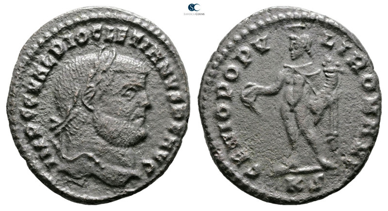 biddr - Savoca Coins, Blue | 253rd Weekly Blue Auction, lot 519. Diocletian AD 284-305. Cyzicus ...