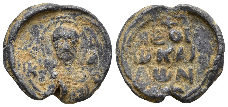 biddr - Ancient Numismatics Auctions, Auction 18, lot 905. Byzantine Lead Seal (AD 6th-11th ...