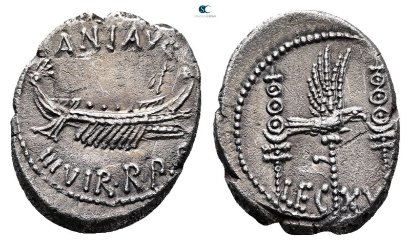 biddr - Savoca Coins, Blue | 255th Weekly Blue Auction, lot 576. Mark Antony 32-31 BC. Military ...