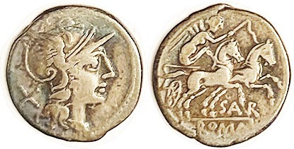 biddr - Frank S. Robinson, Auction 127, lot 124. Atilius Saranus, 155 ...