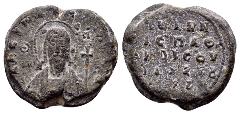 biddr - Biga Numismatics, Online Auction 36, lot 482. BYZANTINE LEAD SEAL.(Circa 7th-11th ...