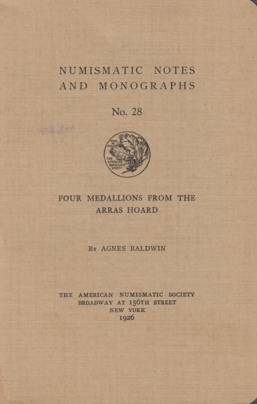 biddr - Paul-Francis Jacquier, Auction 54, lot 238. Baldwin, A. Four ...