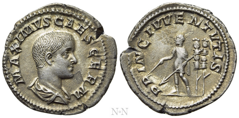biddr - Numismatik Naumann, Auction 151, lot 736. MAXIMUS (Caesar, 235/ ...