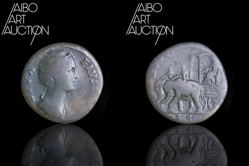 biddr - AIBO ART AUCTION, NUMIS #2, lot 162. Roman coin Bronze - Empire ...