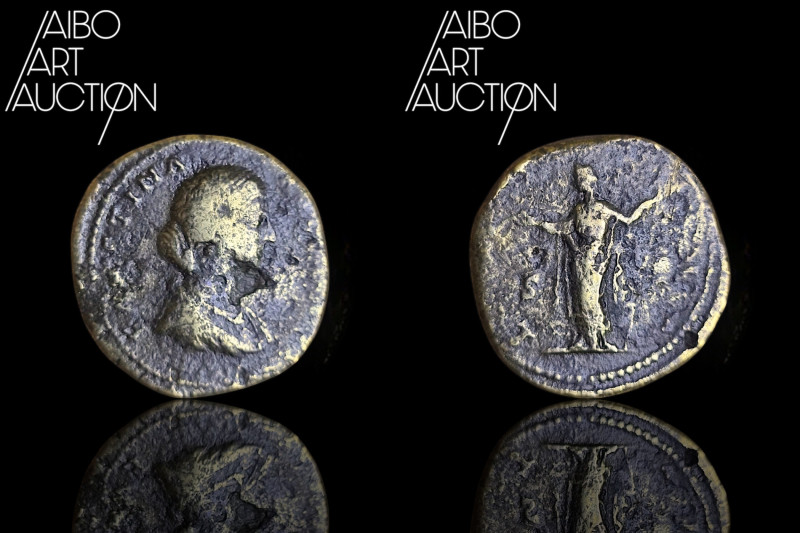 biddr - AIBO ART AUCTION, NUMIS #2, lot 196. Roman coin Bronze - Empire ...