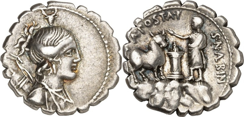 biddr - Münzzentrum Rheinland, Auction 203, lot 328. RÖMISCHE REPUBLIK ...