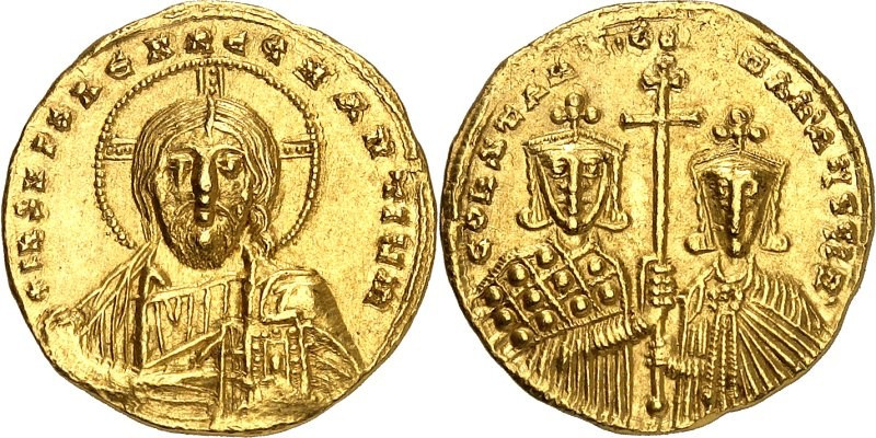 biddr - Münzzentrum Rheinland, Auction 203, lot 864. BYZANZ. KONSTANTINOS VII. mit ROMANOS II ...