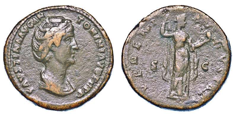 biddr - Cambi Casa d'Aste & Crippa Numismatica, Auction 1024, lot 146. FAUSTINA I (moglie di ...