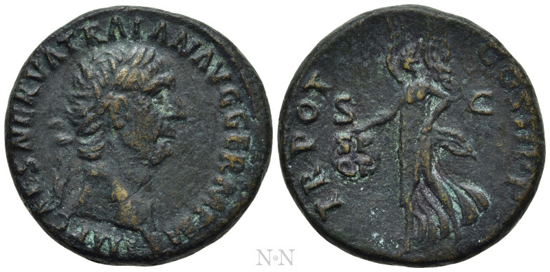 biddr - Numismatik Naumann, Auction 153, lot 597. TRAJAN (98-117). As ...