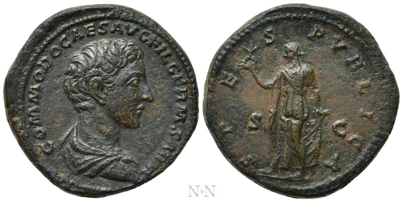 biddr - Numismatik Naumann, Auction 153, lot 738. COMMODUS (Caesar, 166 ...
