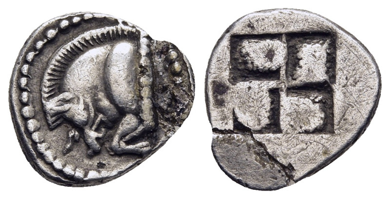 biddr - Numisfitz, Auction 6, lot 79. MACEDON. Stagira(?). Trihemiobol ...