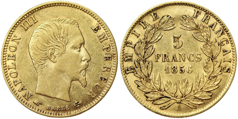 biddr - Istra Numizmatika, Auction 9, lot 427. France, Napoleon III, 5 ...