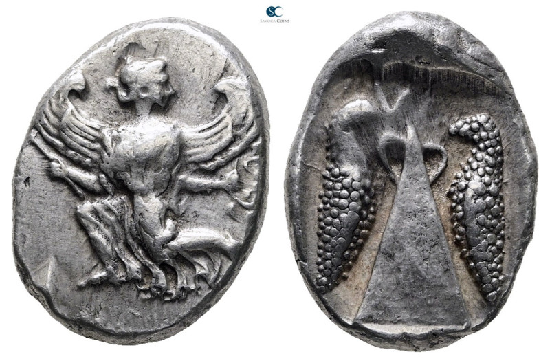 biddr - Savoca Coins, Blue | 278th Weekly Blue Auction, lot 93. Caria. Kaunos circa 450-430 BC ...