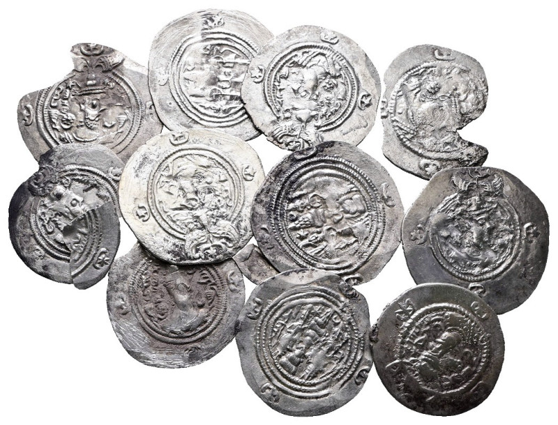 biddr - Savoca Coins, Blue | 278th Weekly Blue Auction, lot 785. Lot of ca. 11 sasanian silver ...