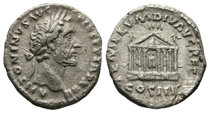 biddr - Ancient Numismatics Auctions, Auction 22, lot 510. ANTONINUS PIUS (138-161). Denarius ...