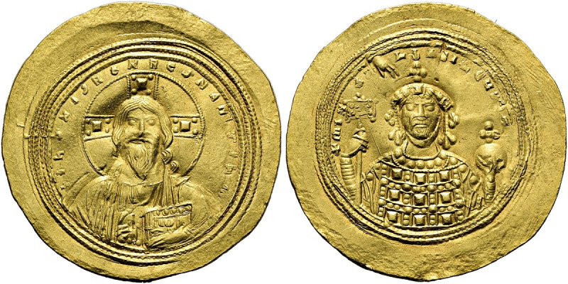 biddr - Gorny & Mosch Giessener Münzhandlung, Auction 314, lot 985. Michael IV. der Paphlagonier ...