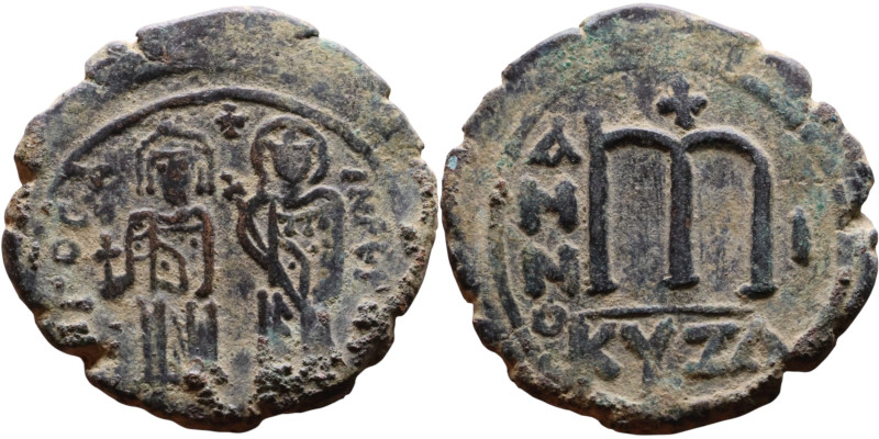 biddr - Nummitra, Auction 94, lot 610. Phocas and Leontia.(602-610 ...