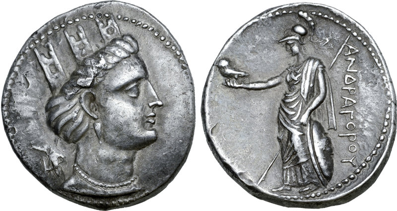 biddr - Roma Numismatics, Auction XVIII, lot 694. Parthia, Andragoras ...