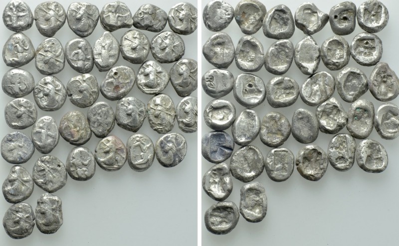 biddr - Numismatik Naumann, Auction 87, lot 1093. 33 Achaemenid Sigloi ...